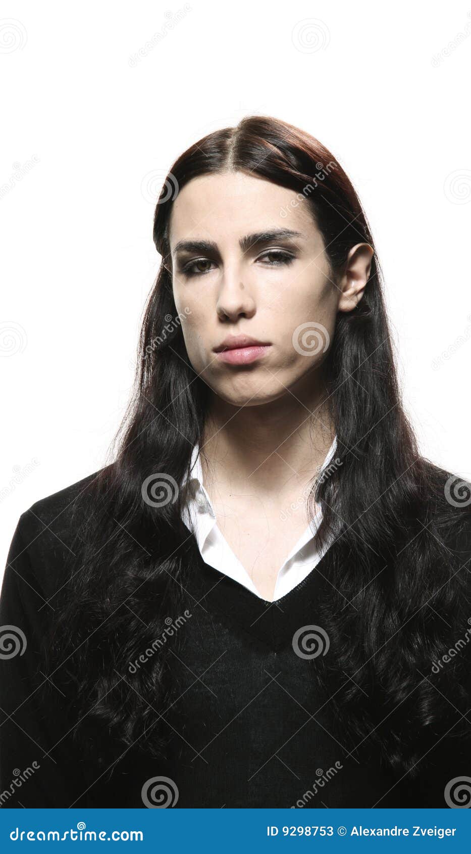 Homme androgyne image stock. Image du homme, personne - 9298753