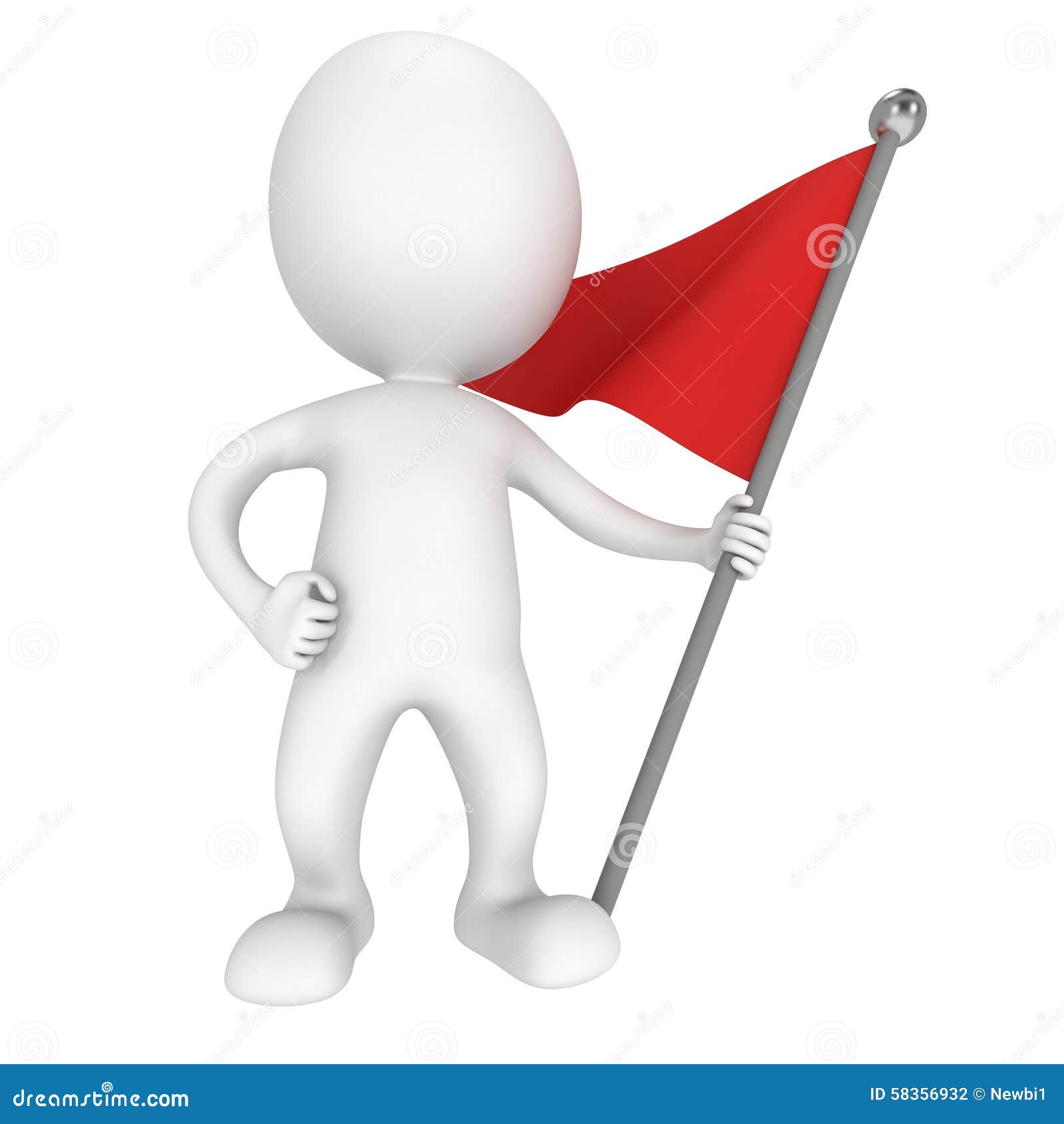 Homme avec l'alerte illustration stock. Illustration du dessins - 58356932