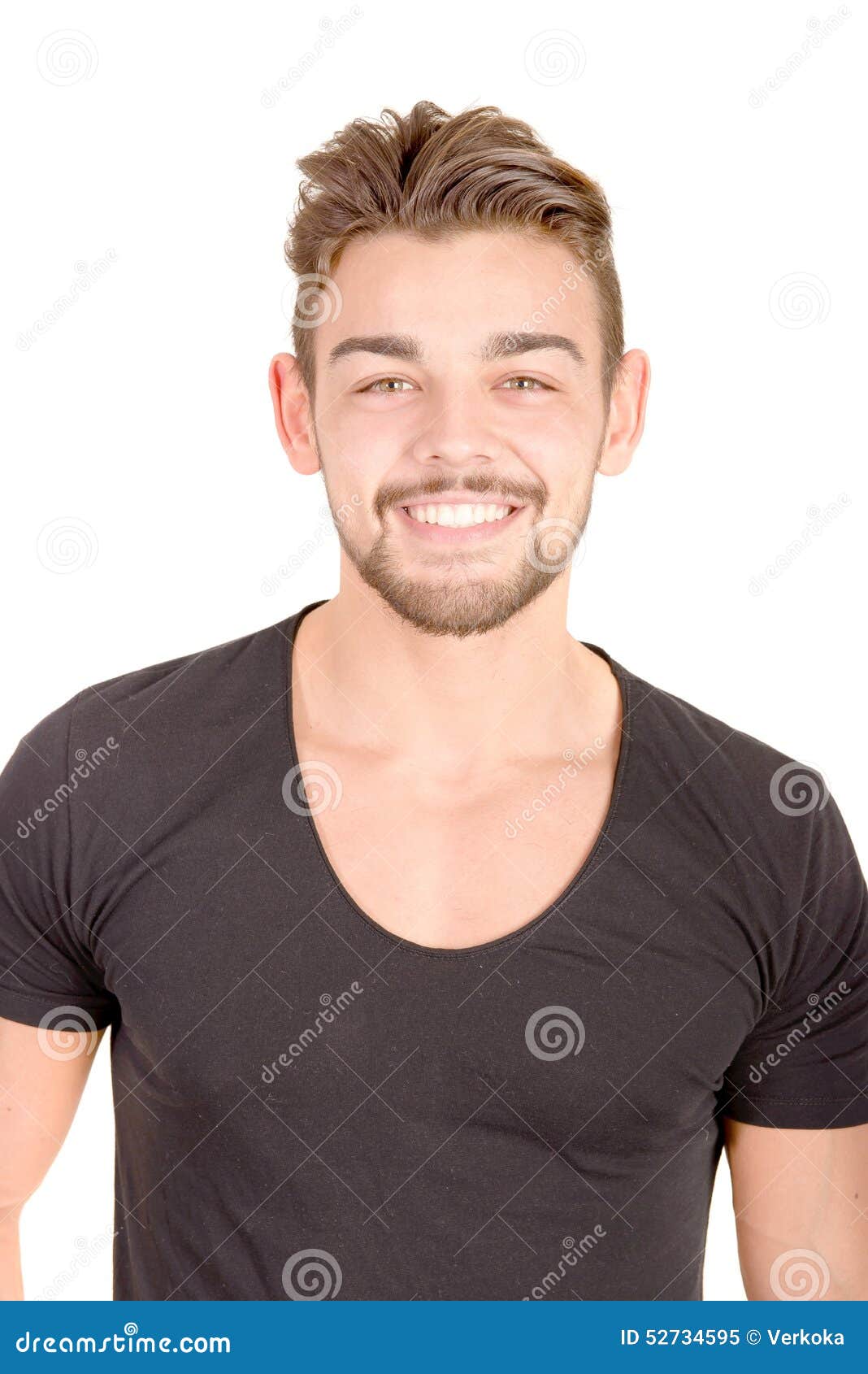 Homme bel image stock. Image du type, barbe, concept - 52734595