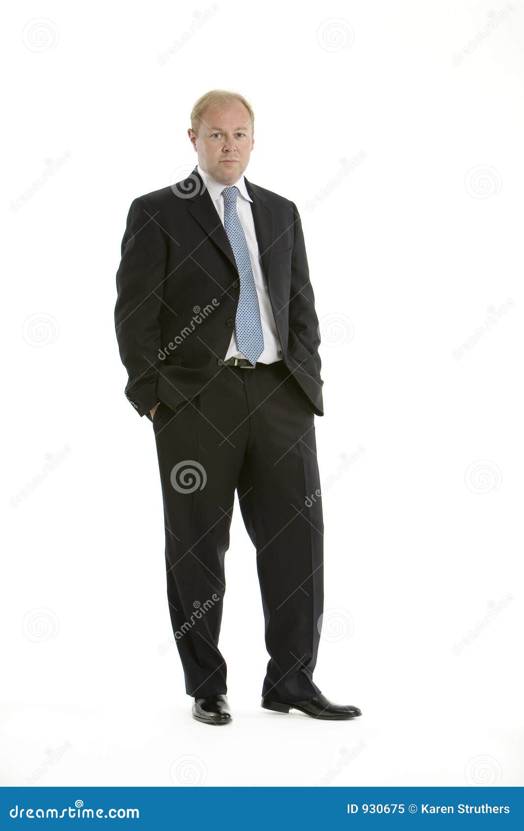 Homme confiant d'affaires image stock. Image du masculin - 930675