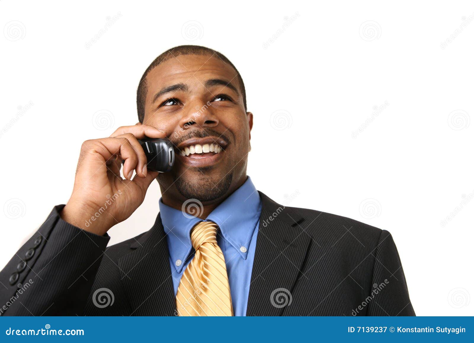 Homme d'affaires image stock. Image du beau, ethnique - 7139237