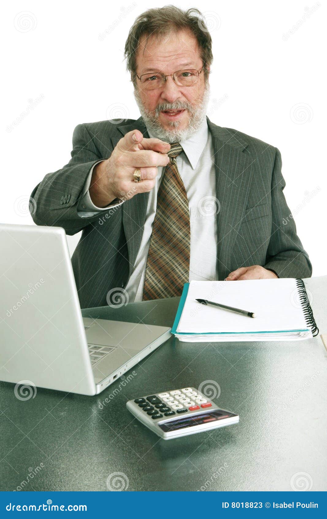 Homme D'affaires Autoritaire Image stock - Image du expression, témoin ...