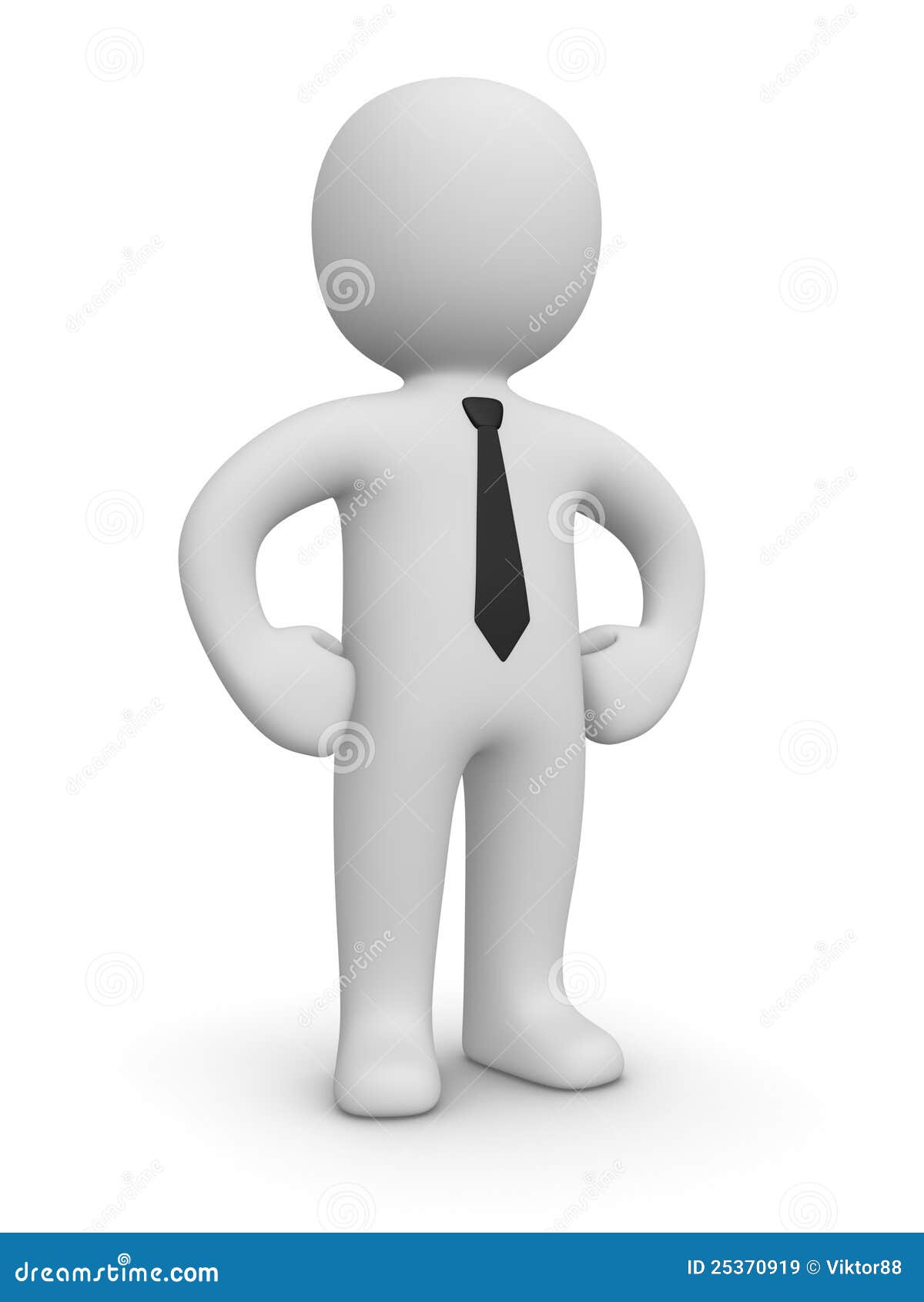 Homme d'affaires confiant illustration stock. Illustration du travail ...