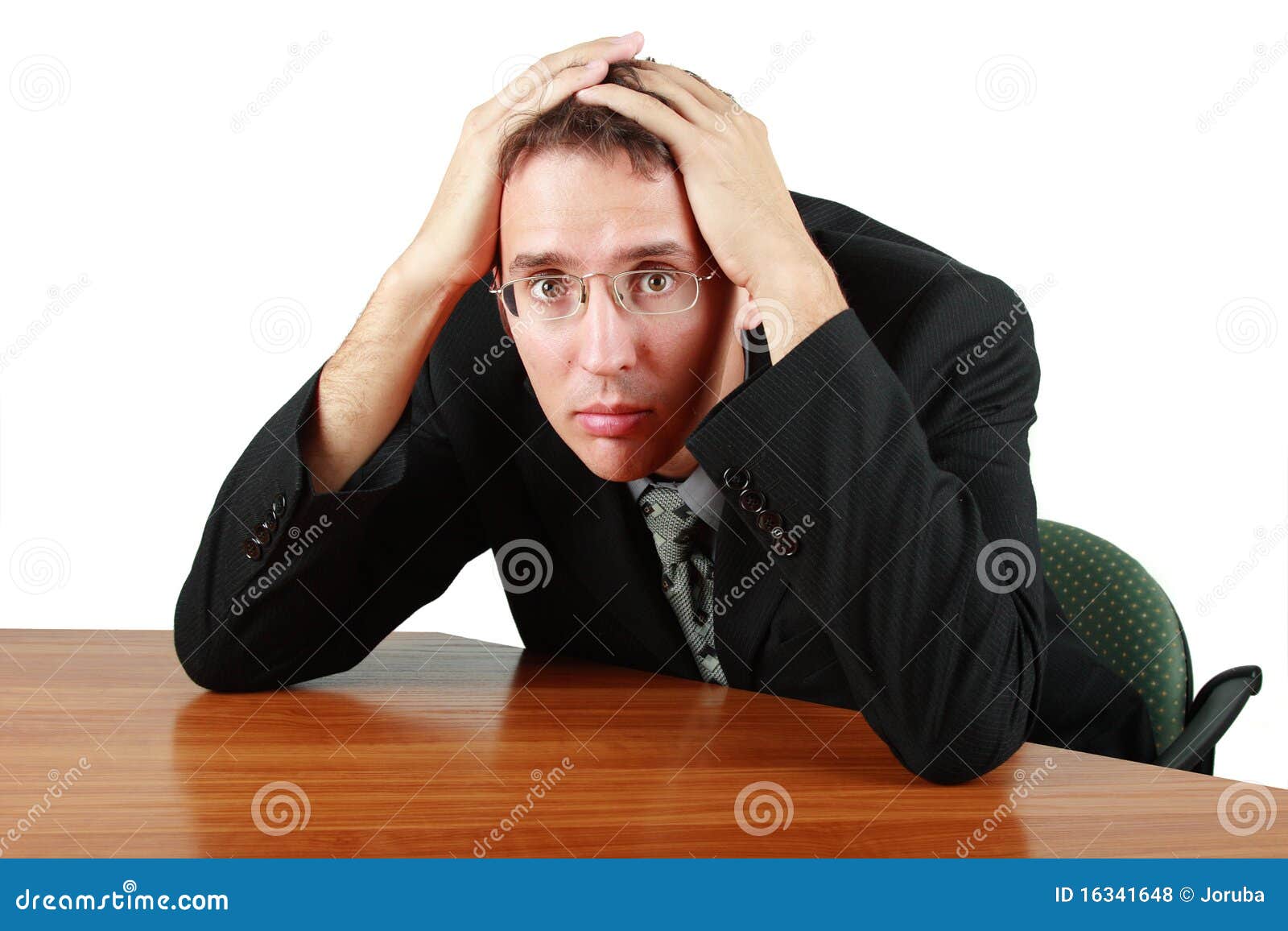 Homme D'affaires Dans L'ennui Photo stock - Image du adulte, impatient ...