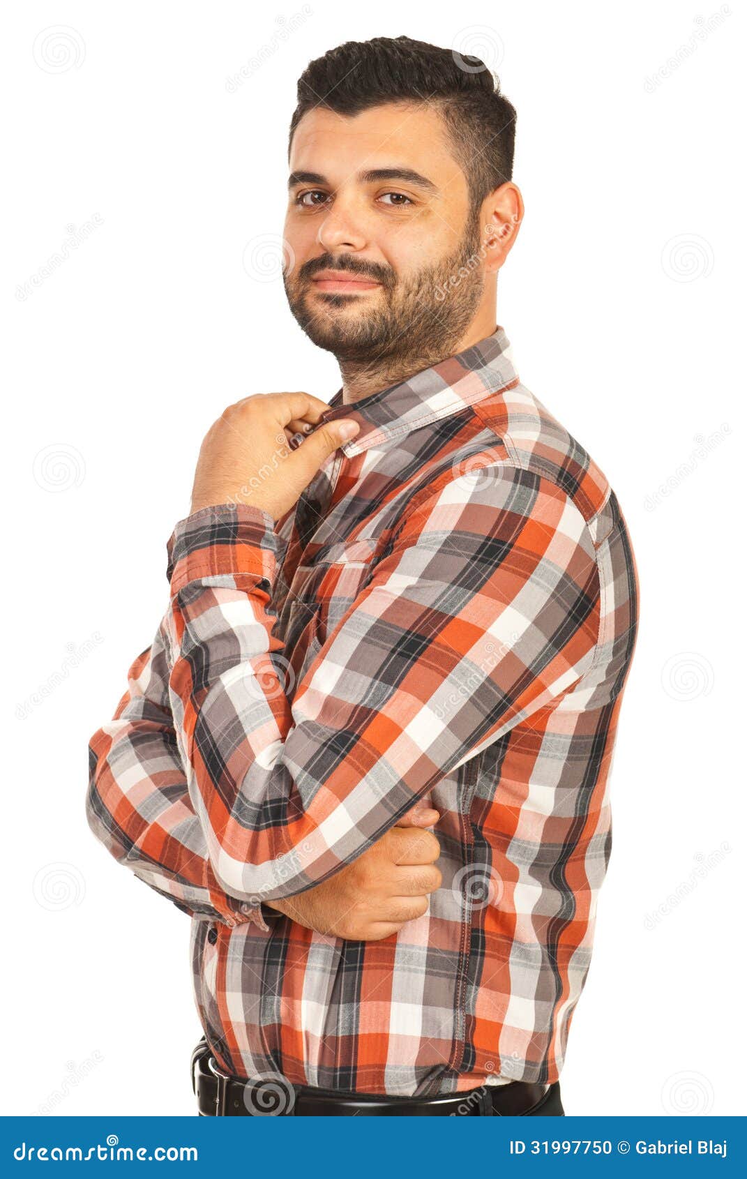 Homme d'affaires fier photo stock. Image du adulte, verticale - 31997750