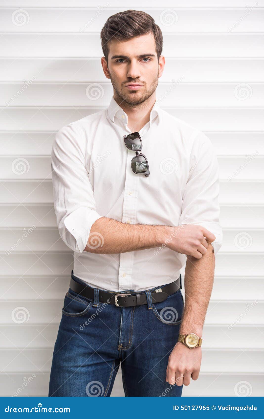 Homme de charme image stock. Image of humain, mignon - 50127965