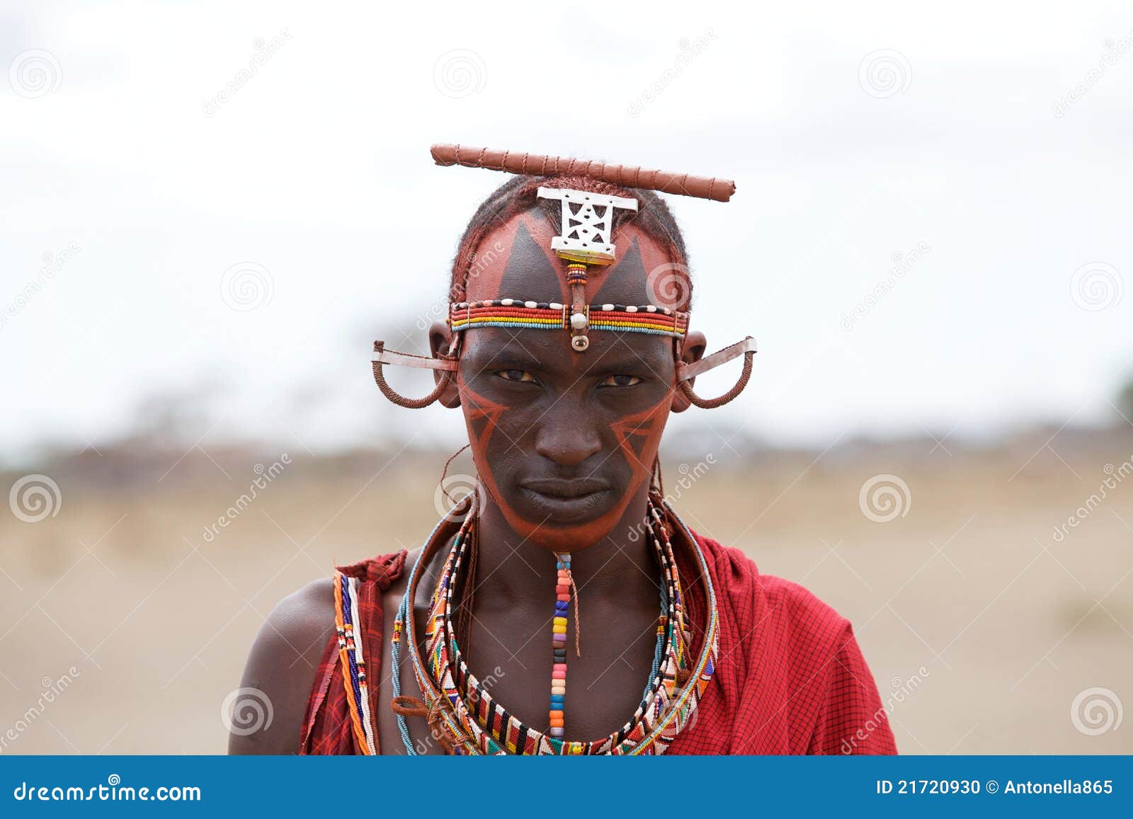 Homme de masai image éditorial. Image du kenya, masais - 21720930