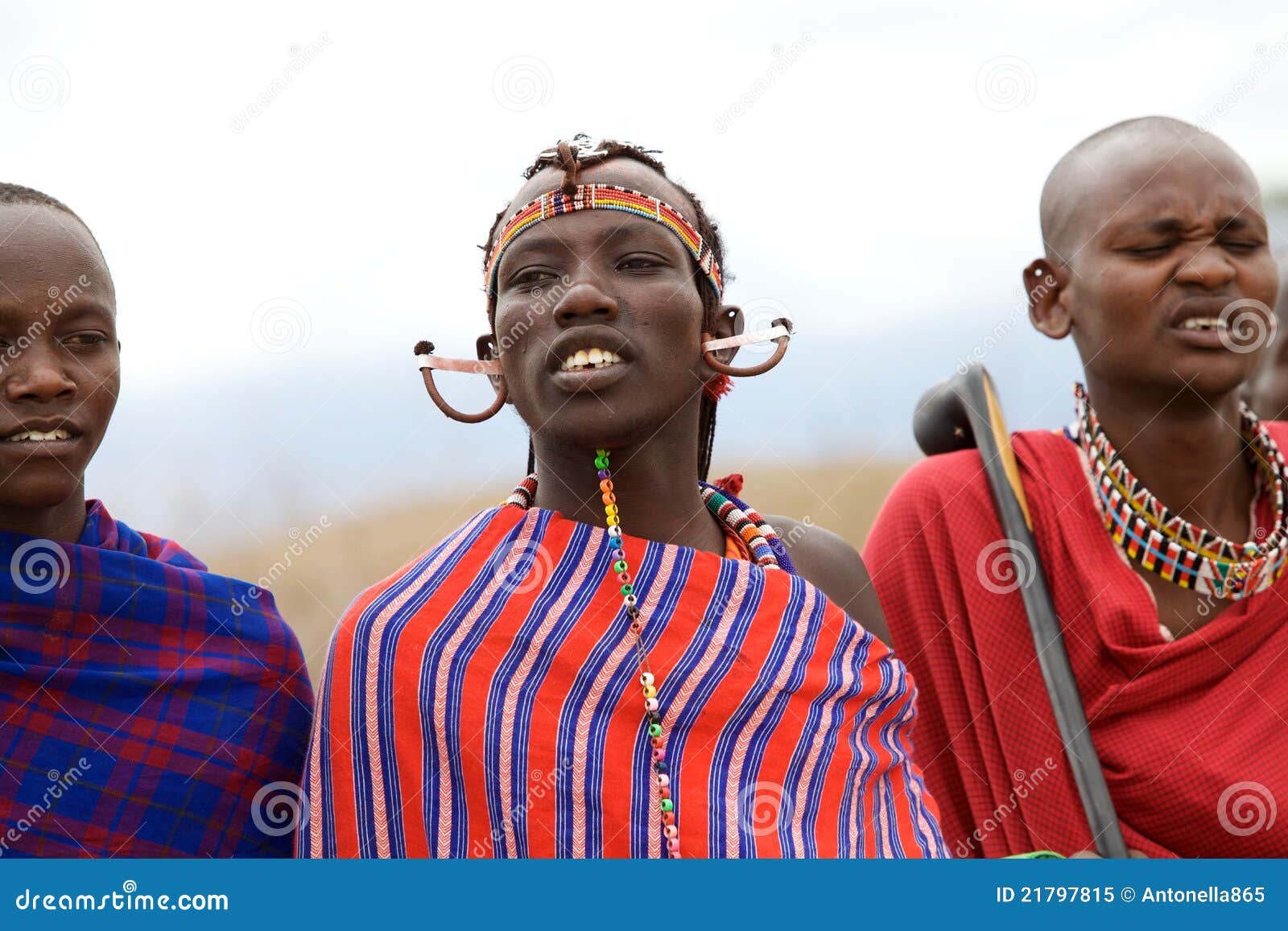 Homme de masai image éditorial. Image du pompe, primitif - 21797815
