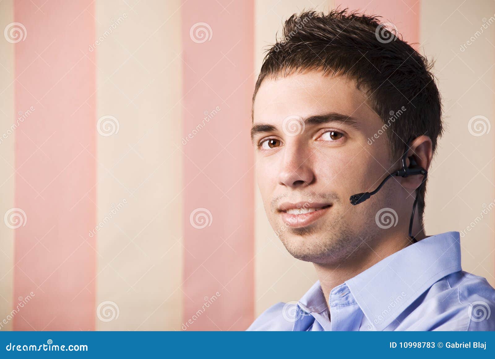 Homme De Service Client Image. Image: 10998783