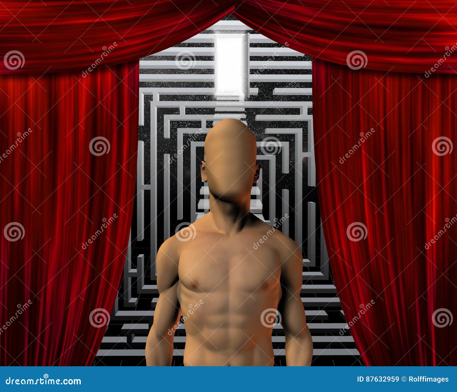 Homme inconnu illustration stock. Illustration du assistances - 87632959