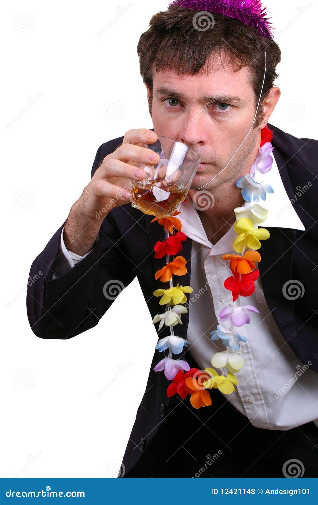 Homme ivre photo stock. Image du glace, affaires, bossage - 12421148