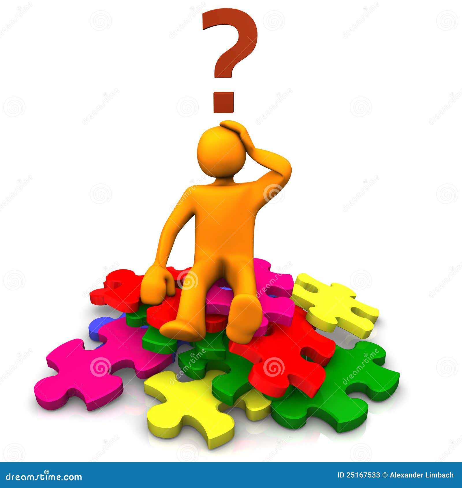 Homme Perplexe Sur Les Parties Denteuses Photos stock - Image: 25167533