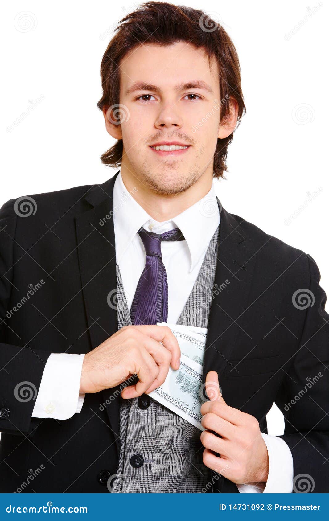 Homme riche photo stock. Image du expression, businesspeople - 14731092