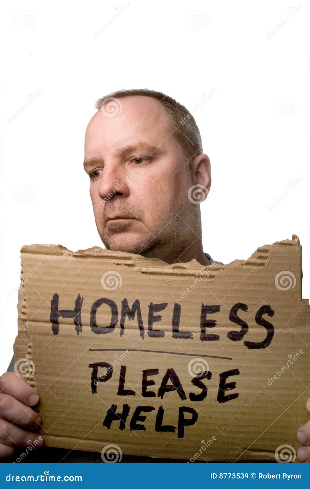 Homme sans foyer image stock. Image du émissions, jobless - 8773539