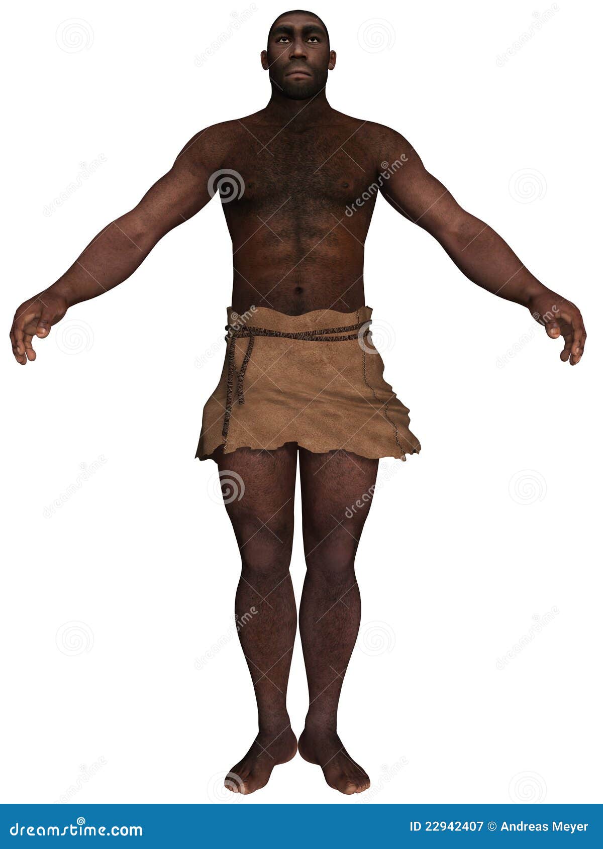 Erectus stock illustration. Illustration of cretaceous - 22942407