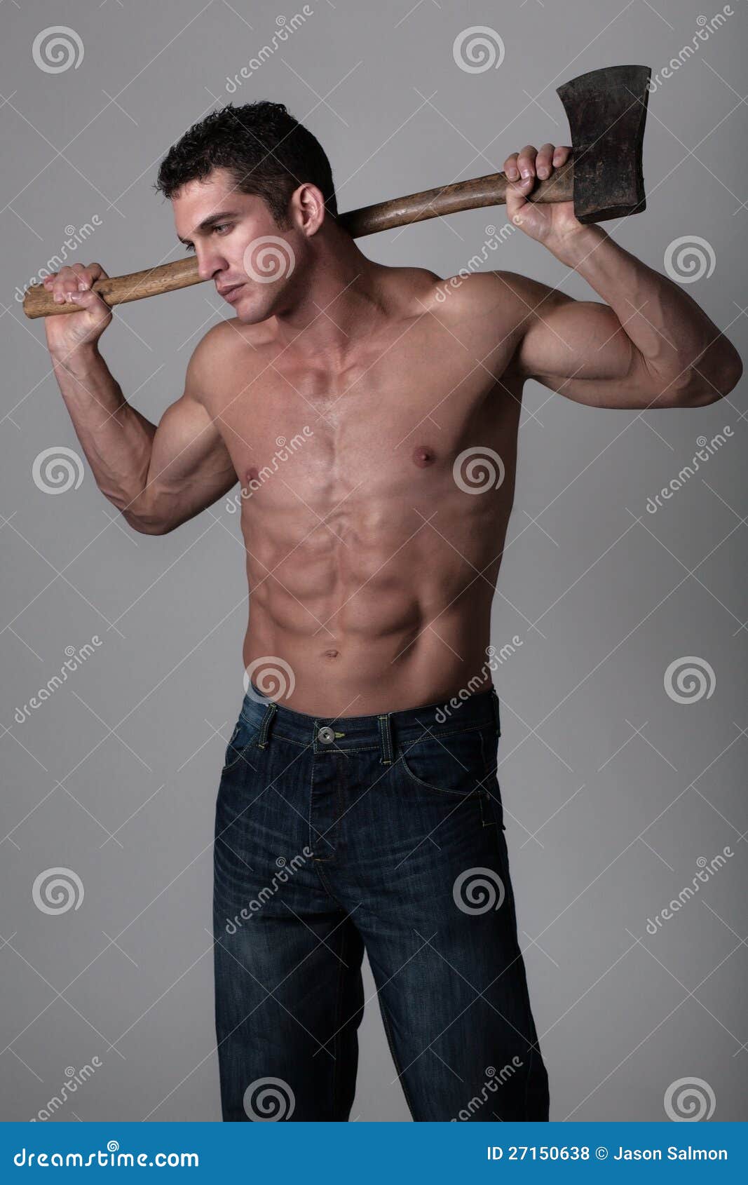 Homp van een mens stock foto. Image of spijkerbroek, mannelijk - 27150638