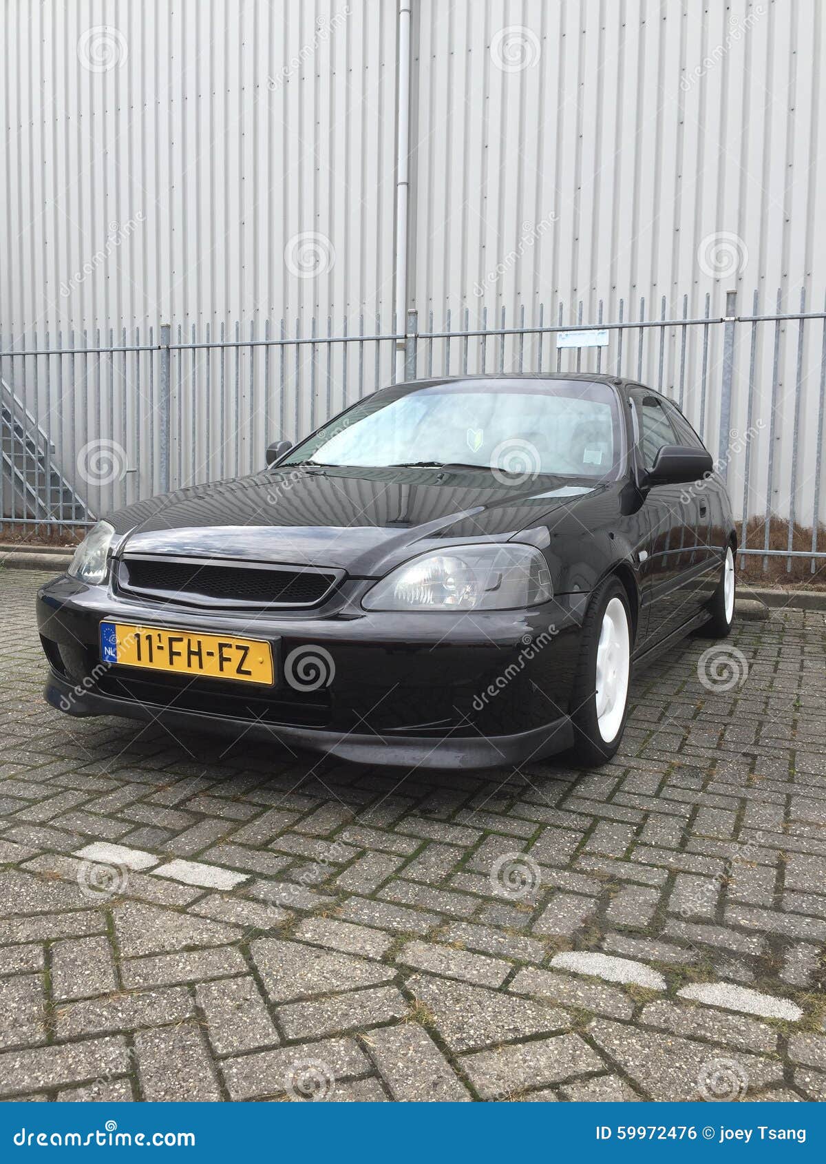 Honda civic ej9 editorial photo. Image of civic, type - 59972476