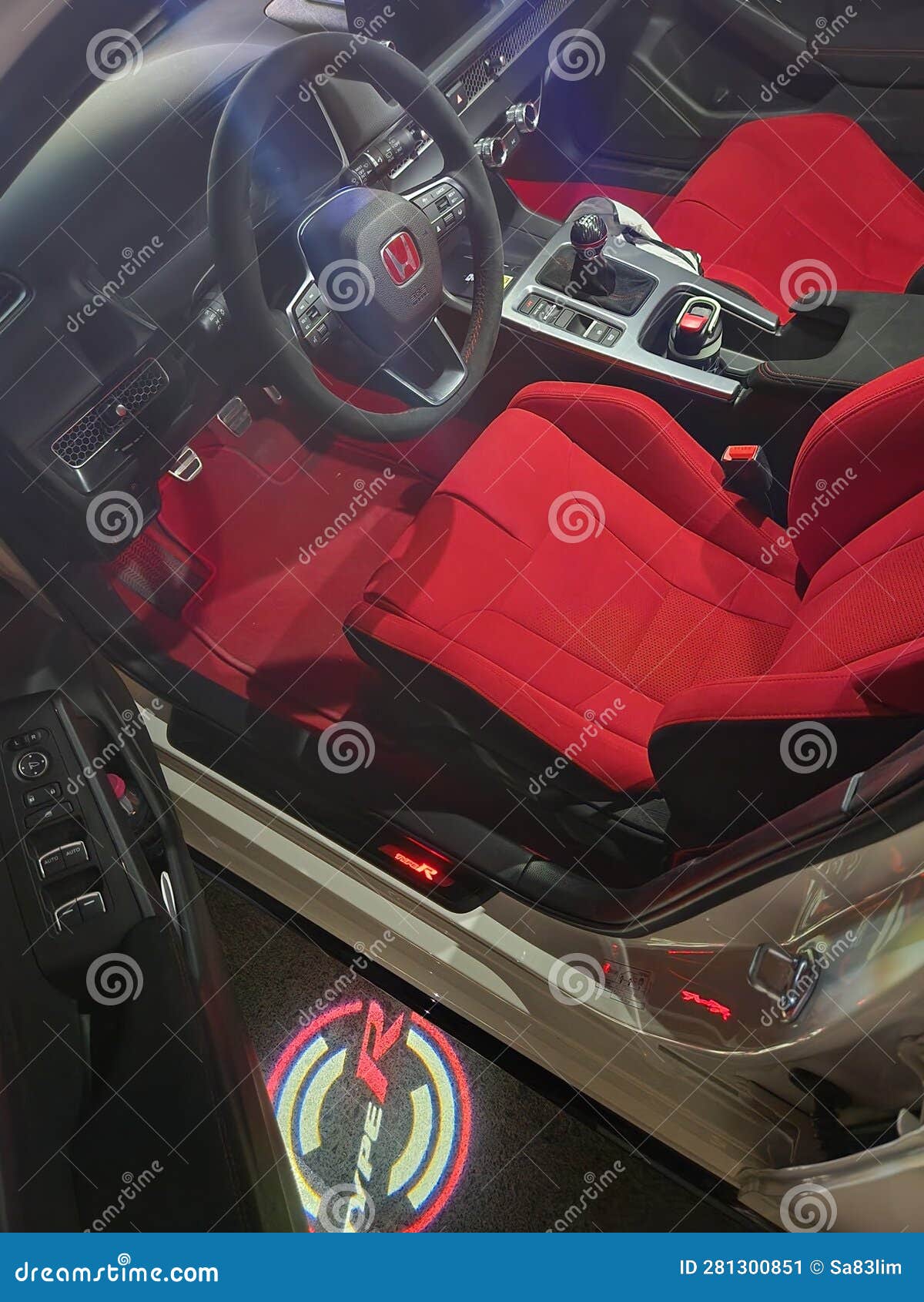 Honda Civic Type R Interior Editorial Photo - Image of sport, interior ...