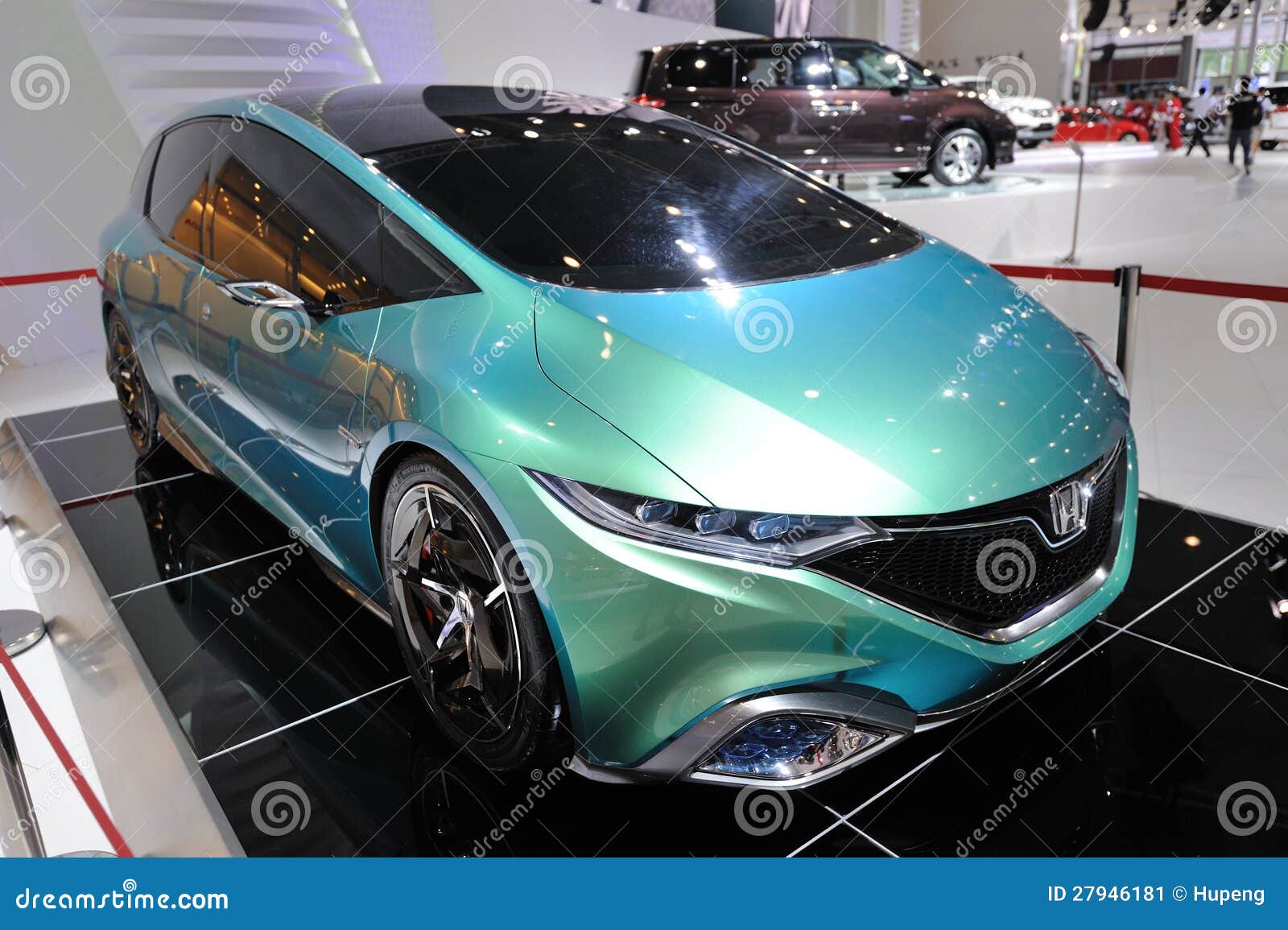 Honda Concept Sedan Editorial Image | CartoonDealer.com #18730790