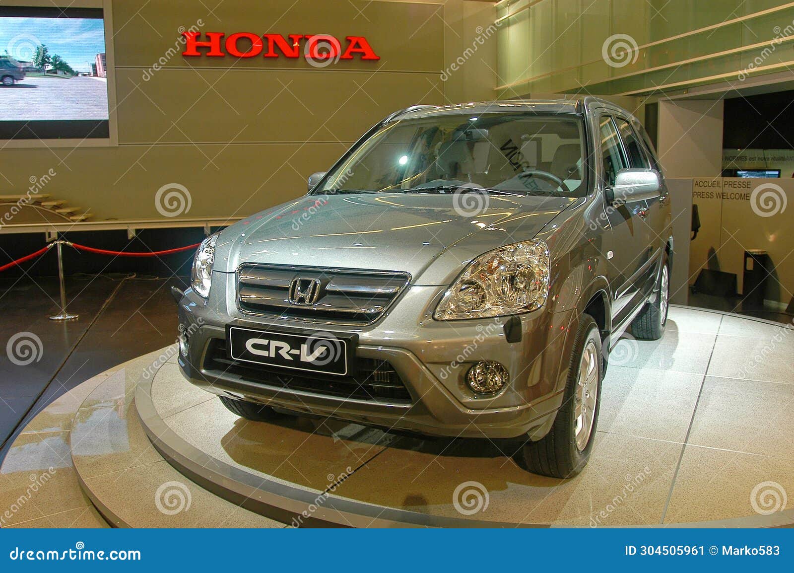 Honda CR-V, Second Generation (2004) Editorial Photo - Image of ...