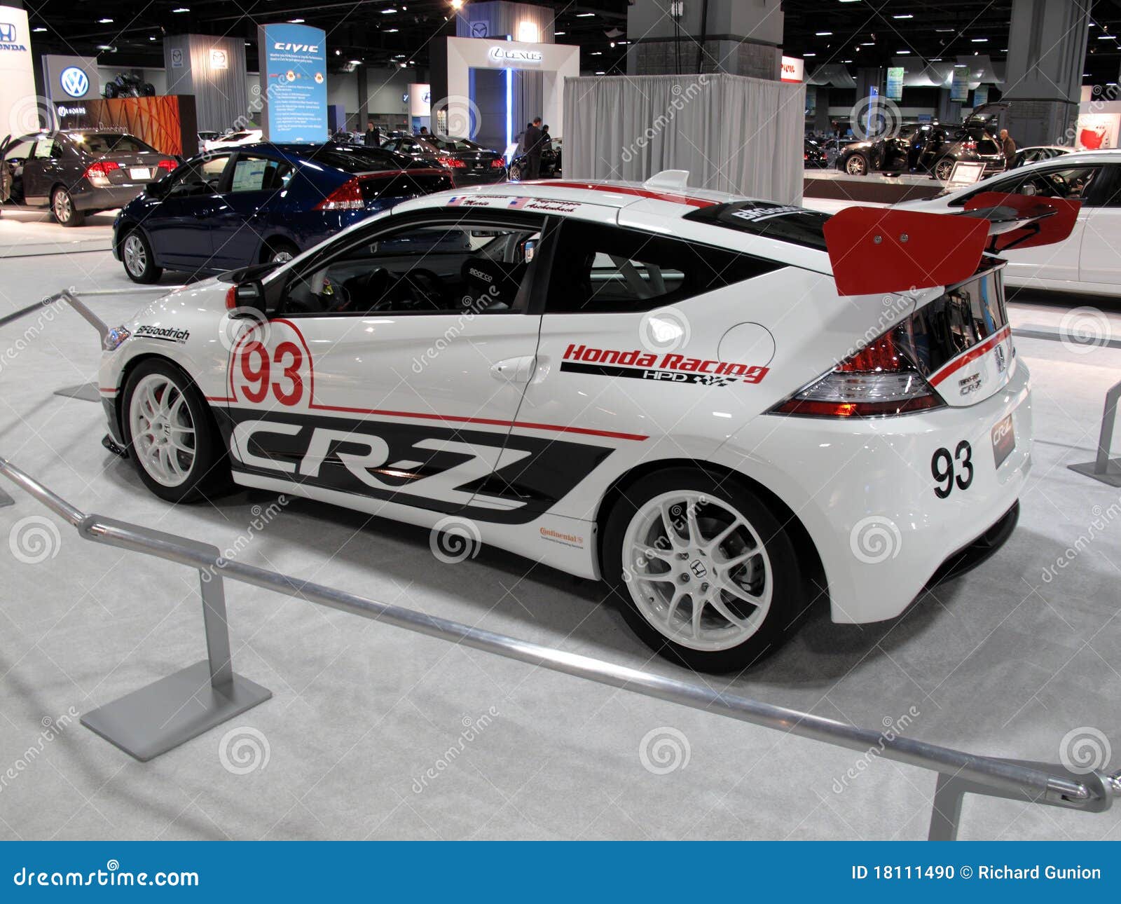 Honda CR-Z Racer editorial image. Image of washington - 18111490