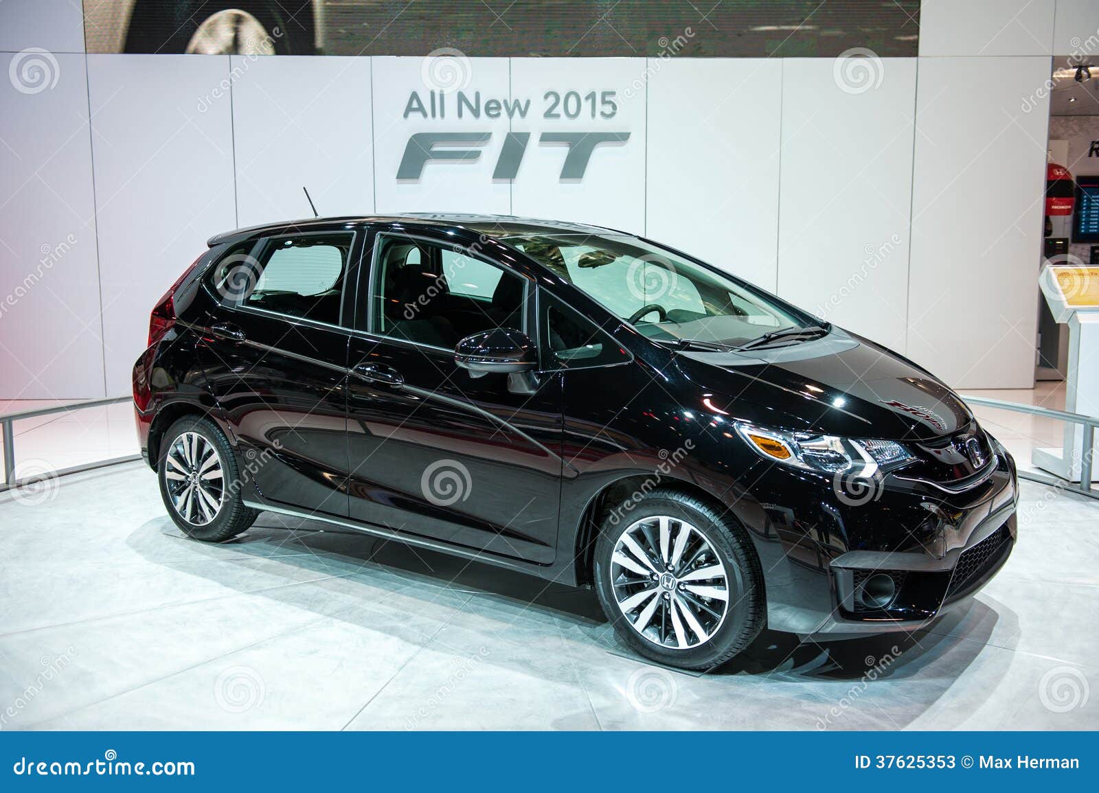 Honda Fit at the Chicago Auto Show Editorial Stock Photo - Image of ...