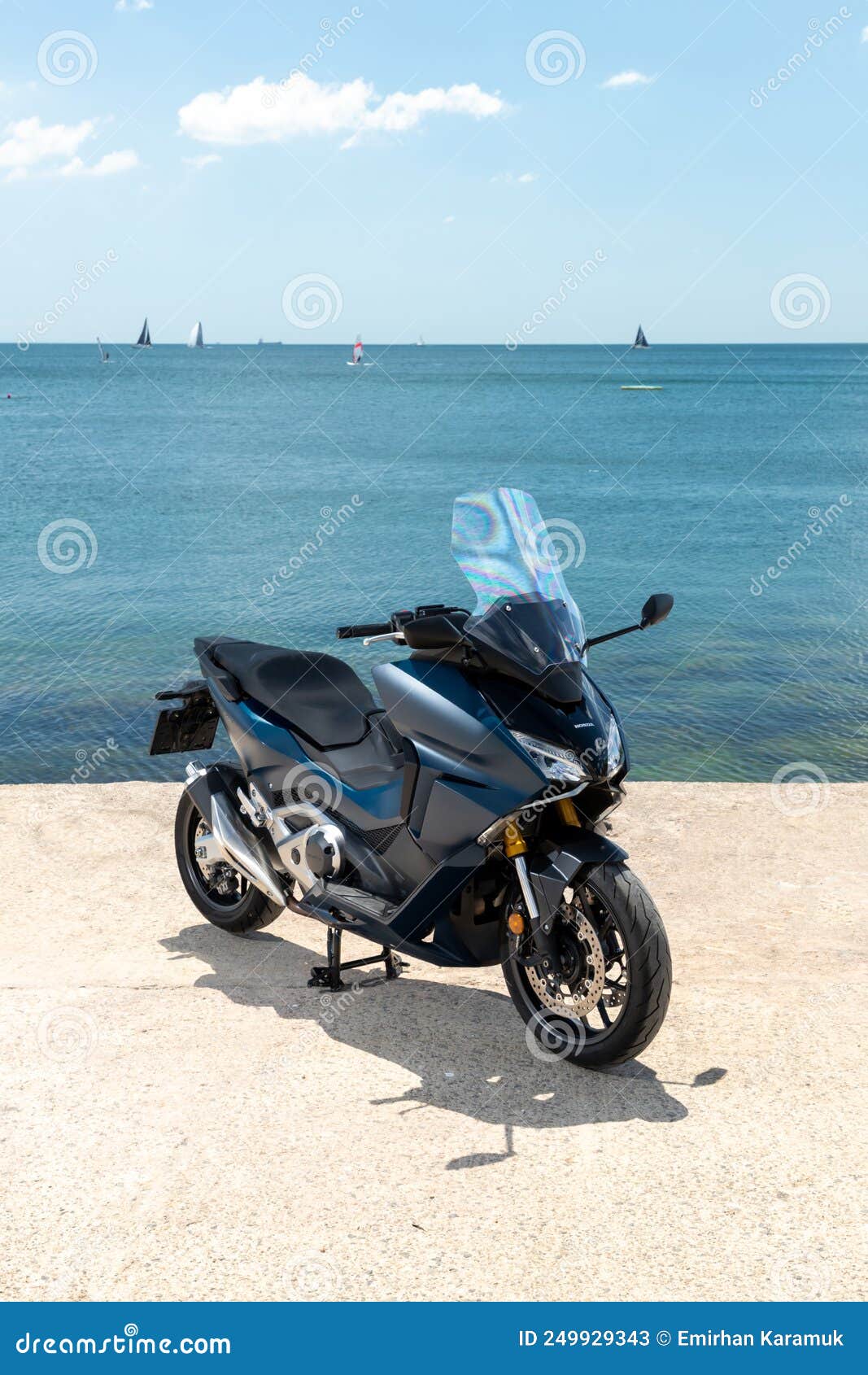 Honda Forza 750 editorial stock photo. Image of fast - 249929343