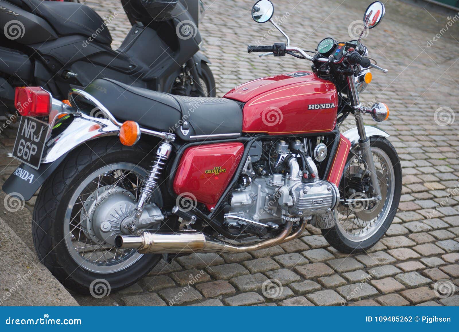 HONDA GL1000 redaktionell arkivbild. Bild av inflytelserikt - 109485262