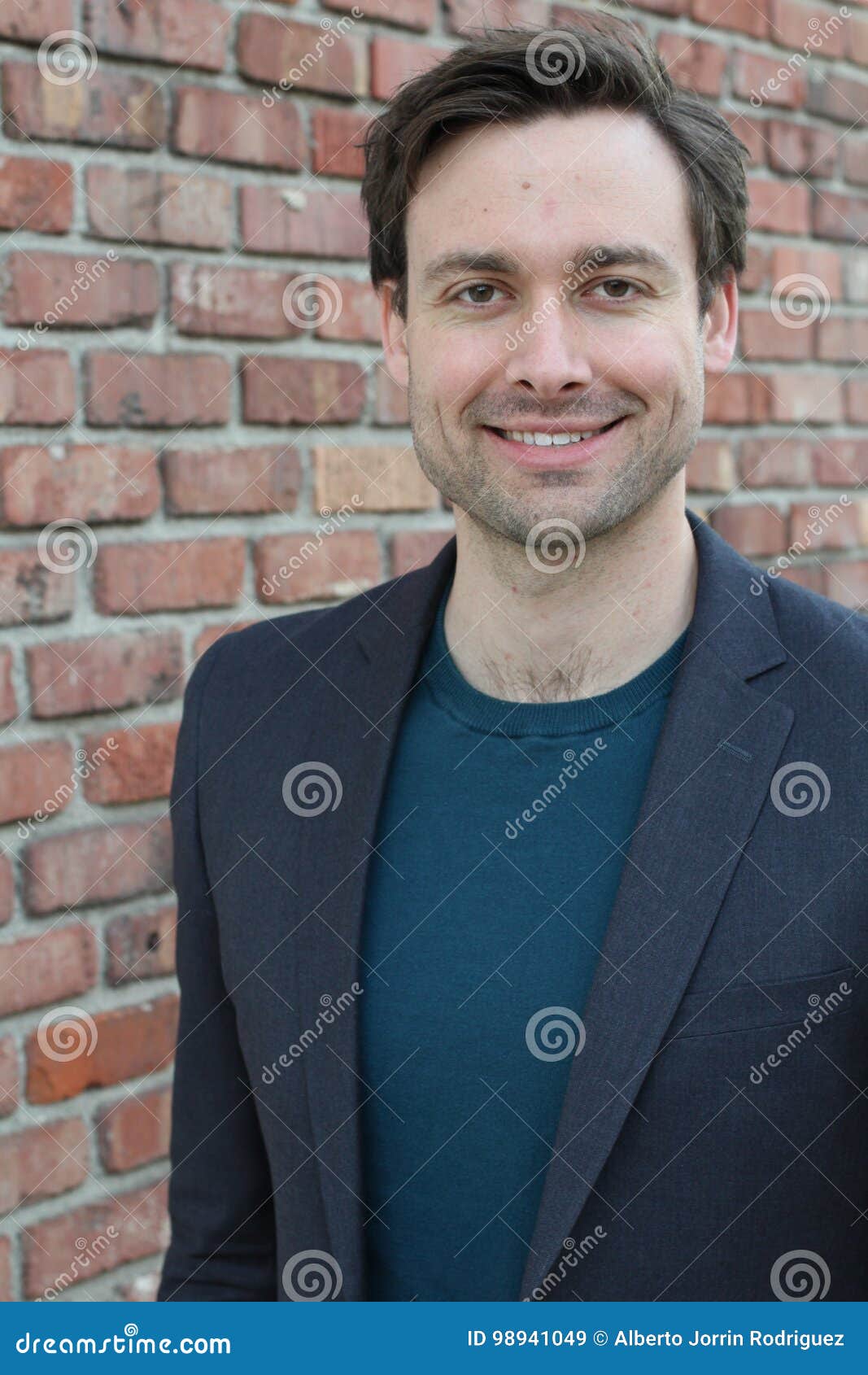 Honest Looking Businessman Close Up Stock Image - Image of face ...