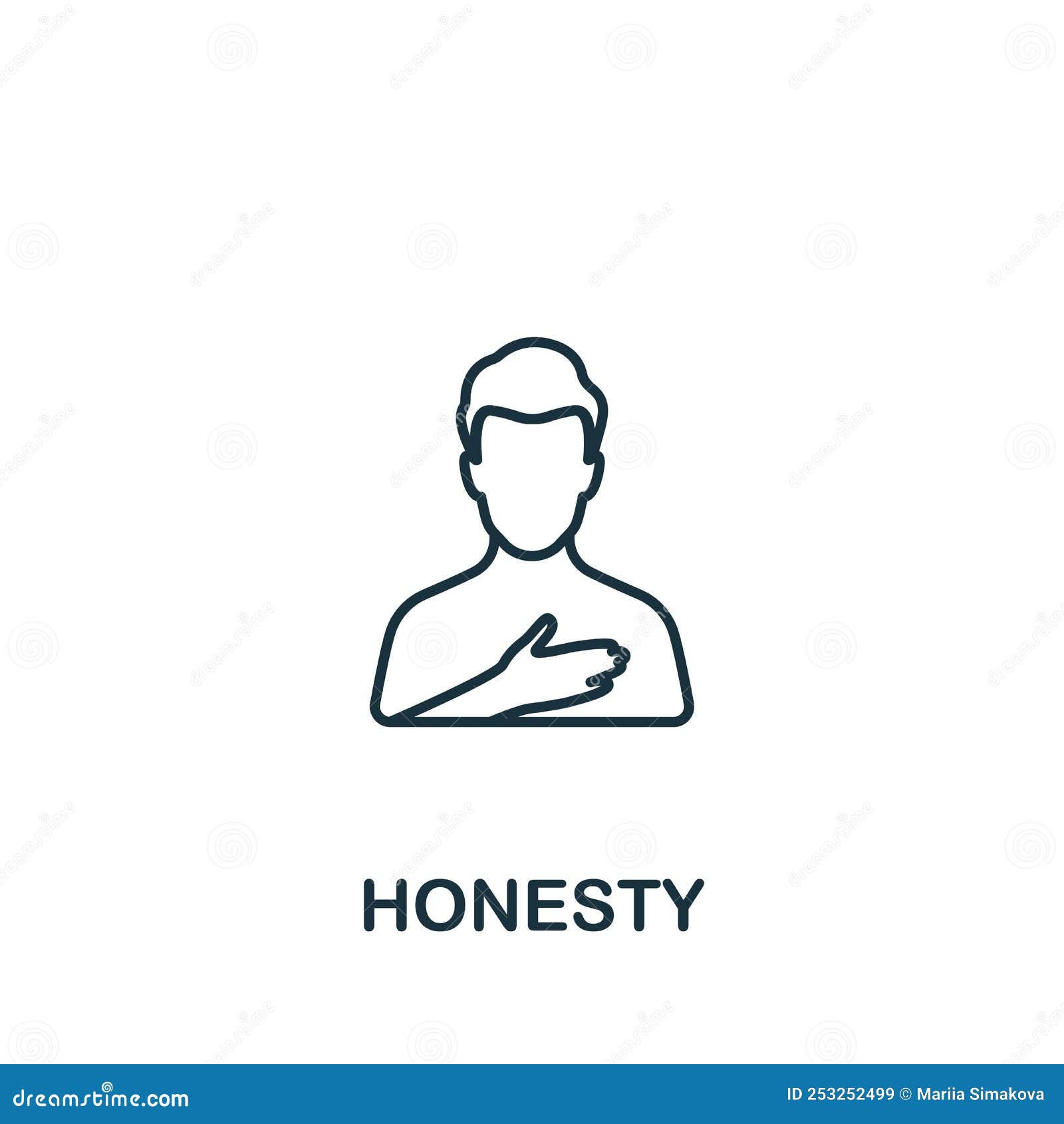 Honesty Icon. Monochrome Simple Icon for Templates, Web Design and ... Honesty Icon. Monochrome Simple Icon for Templates, Web Design and ...