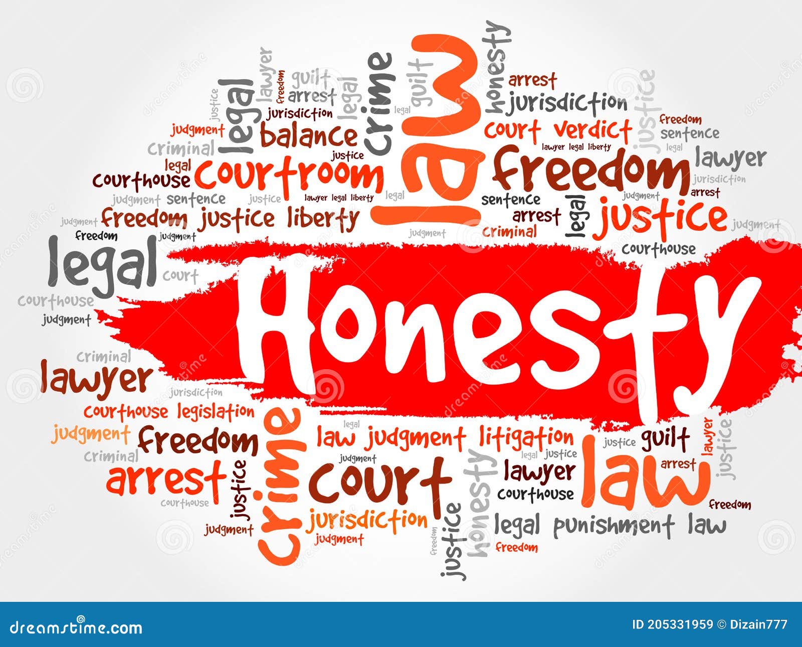 Honesty Word Blocks Royalty-Free Stock Image | CartoonDealer.com #182961556
