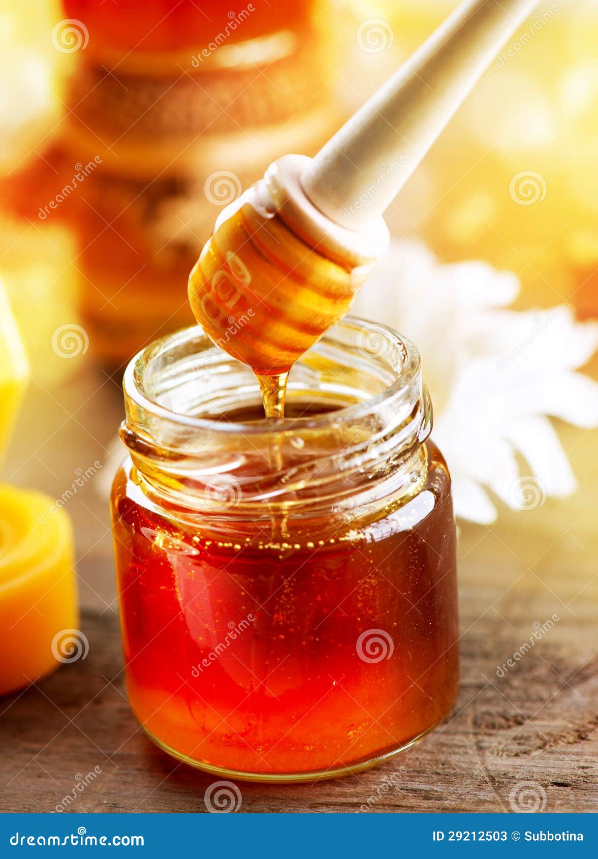 Honey stock image. Image of natural, honey, flower, closeup - 29212503