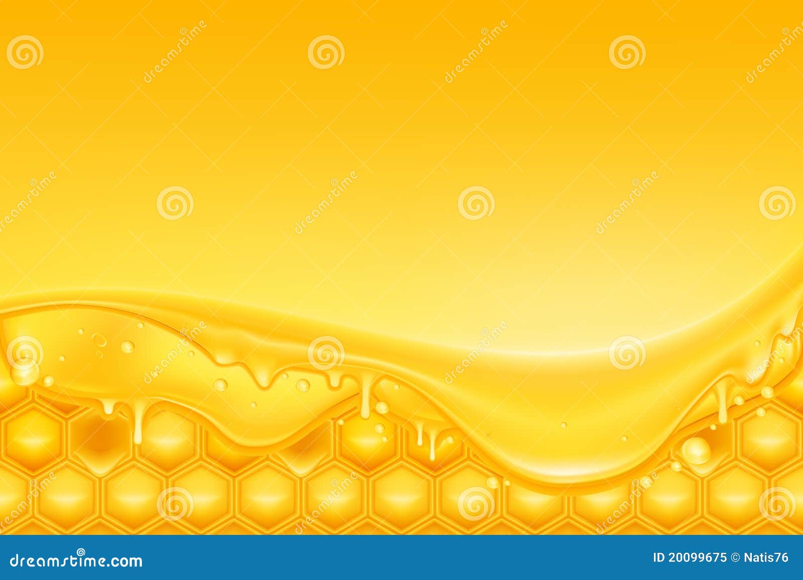 Honey Background Vector Illustration | CartoonDealer.com #59225992