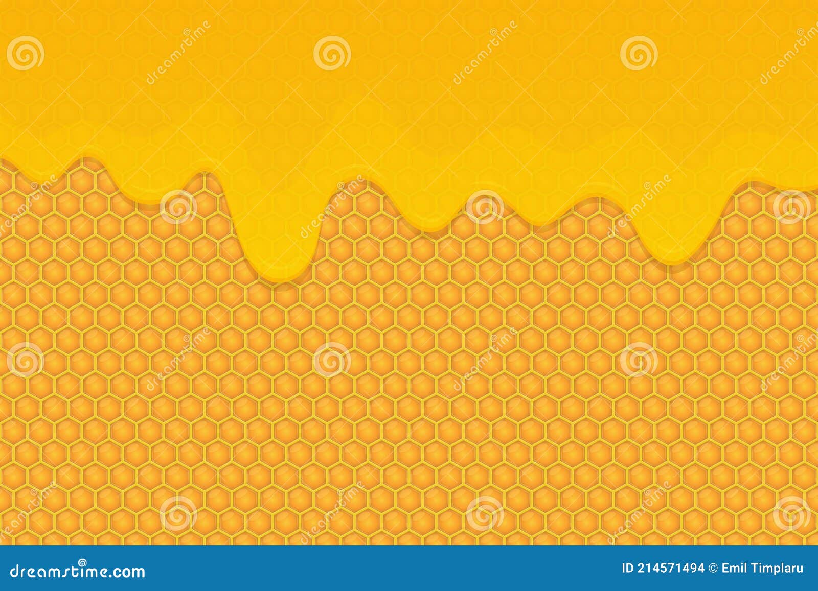 Honey background stock vector. Illustration of flow - 214571494