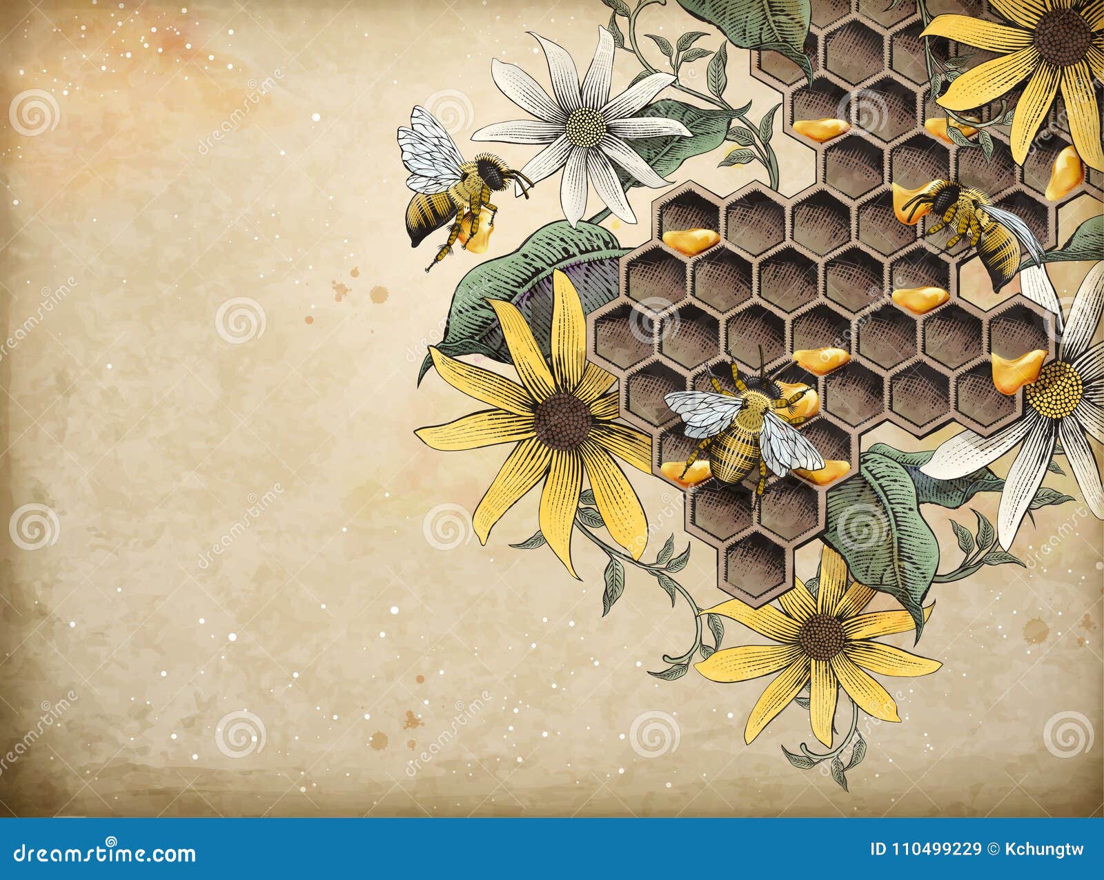 Honey Bee Cartoon Vector | CartoonDealer.com #30124695