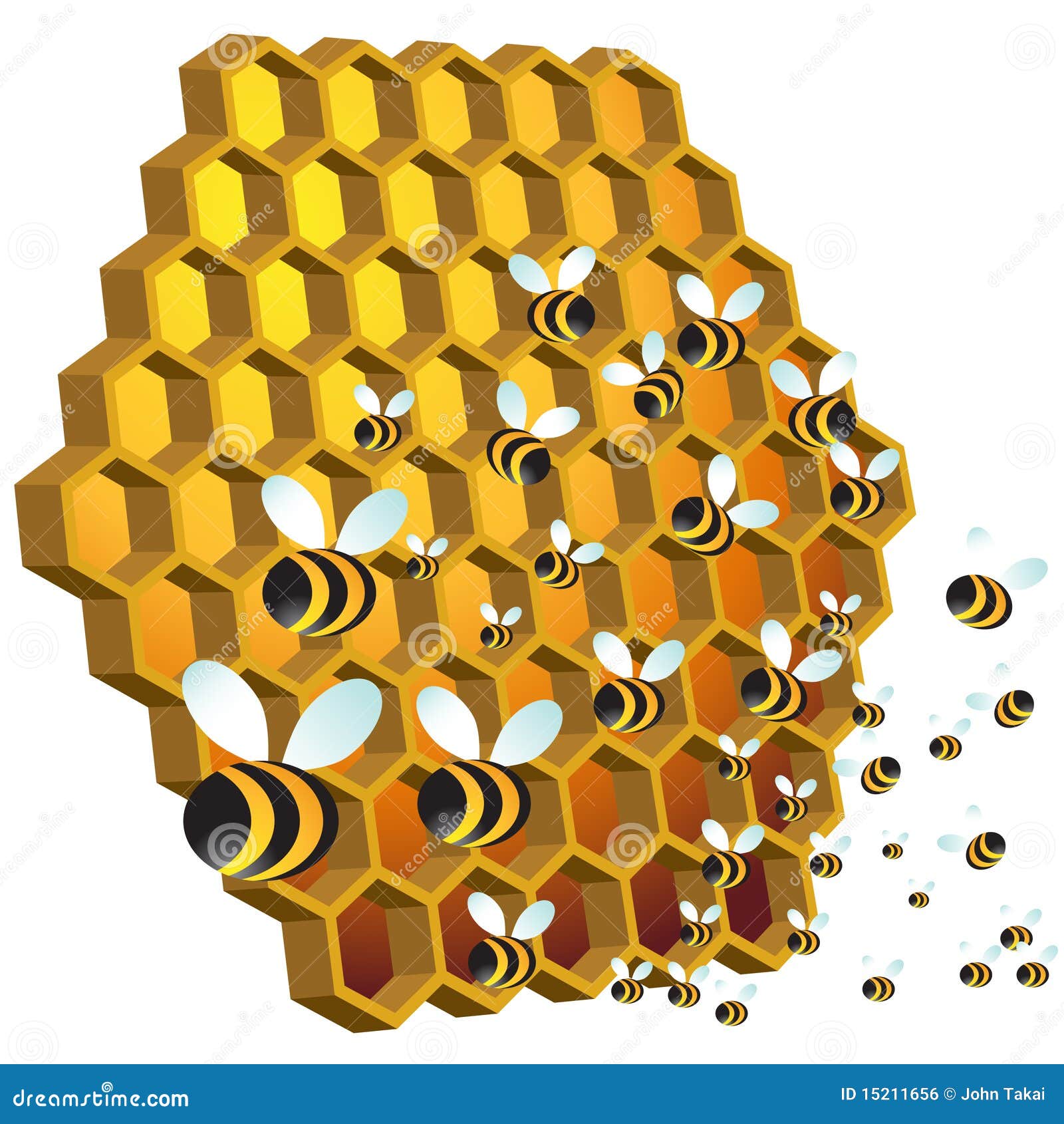 Honey Bees Engraving. Hand Drawn Beekeeping, Vintage Honey Farm And ...