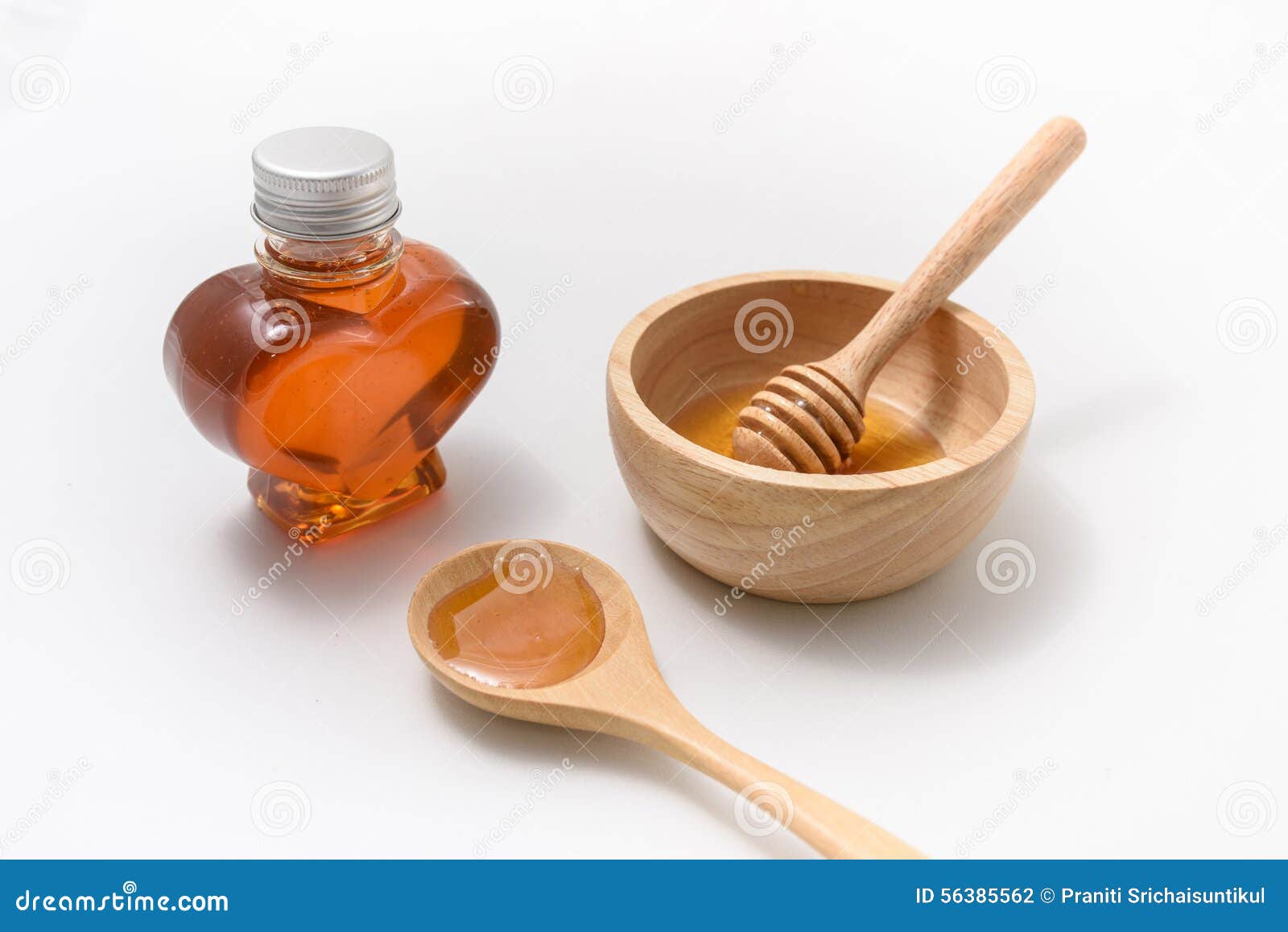 Honey Bottom Shape Heart Honey Bowl Stock Photos - Free & Royalty-Free ...