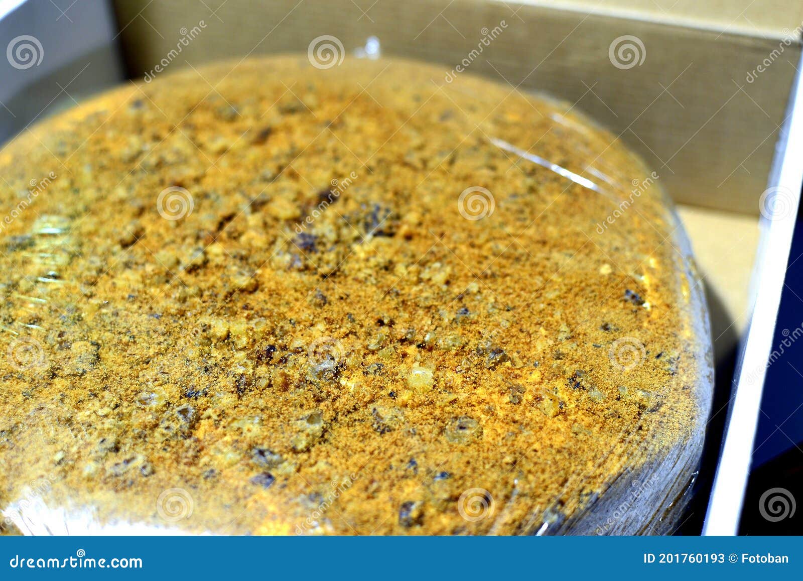 Honey Cake - Gingerbread, a Traditional Czech Delicacy Stock Image ...