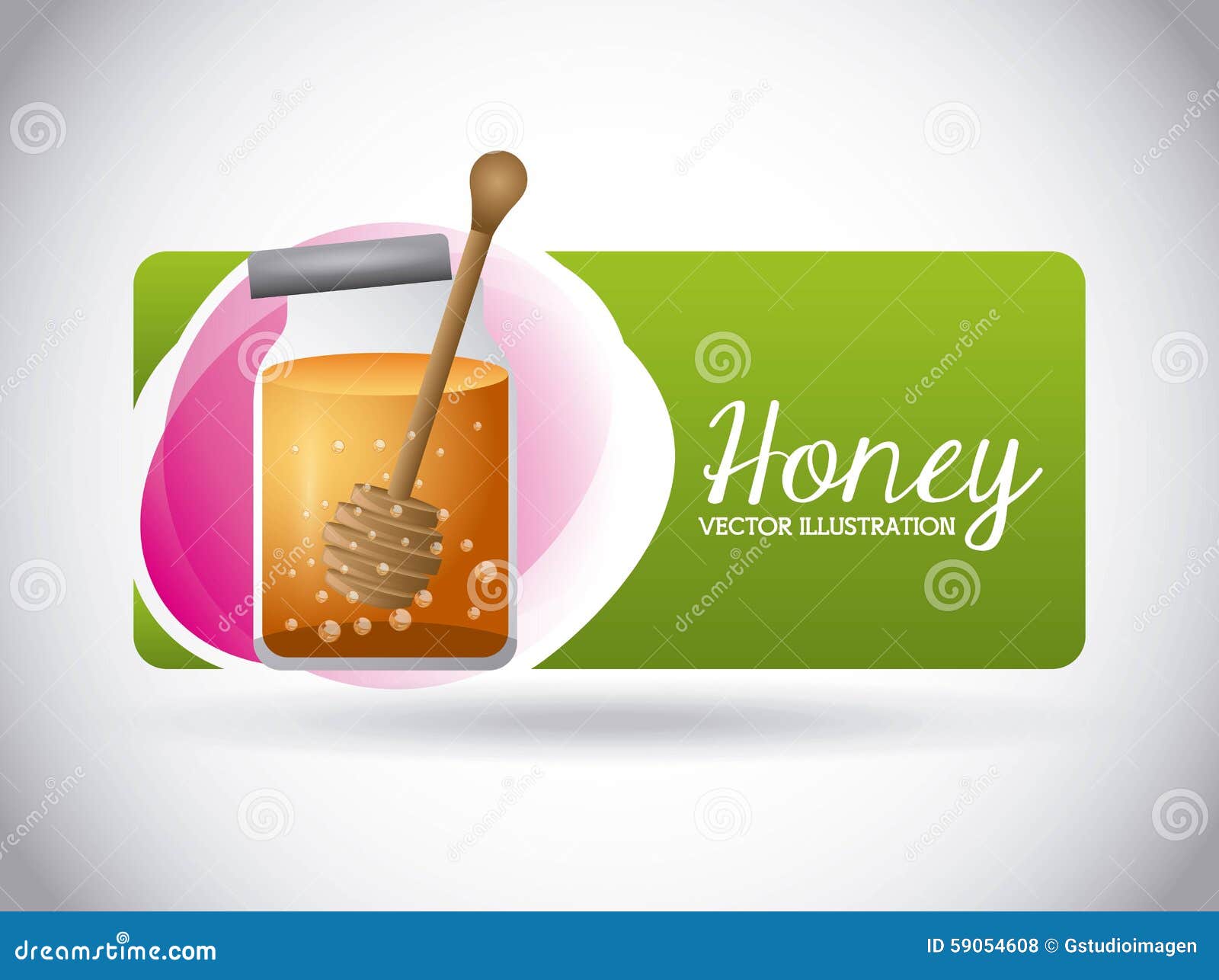Honey design stock illustration. Illustration of vector - 59054608