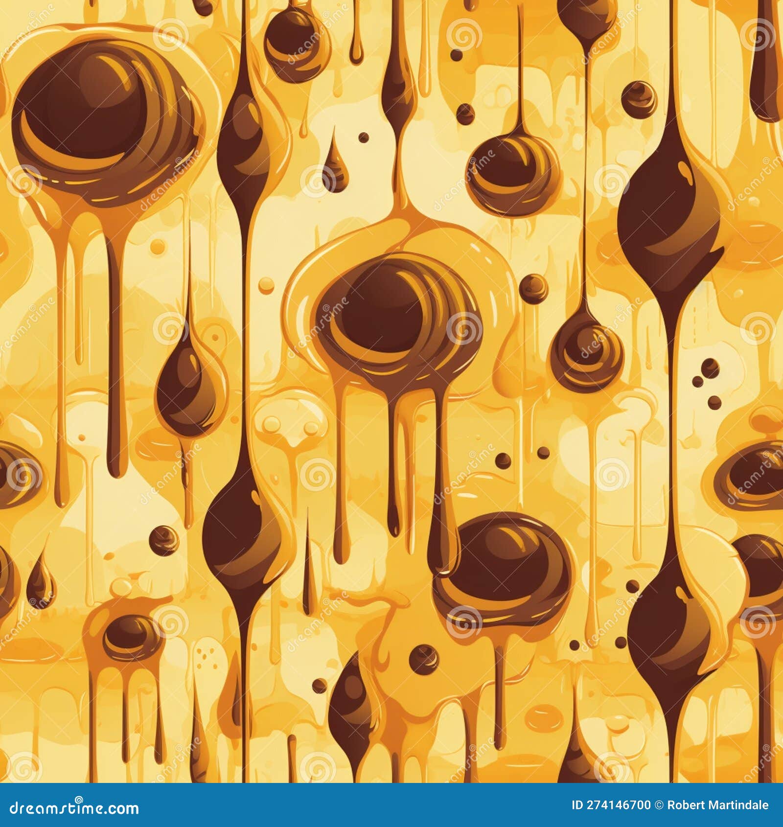 Honey Drip stock illustration. Illustration of curved - 274146700