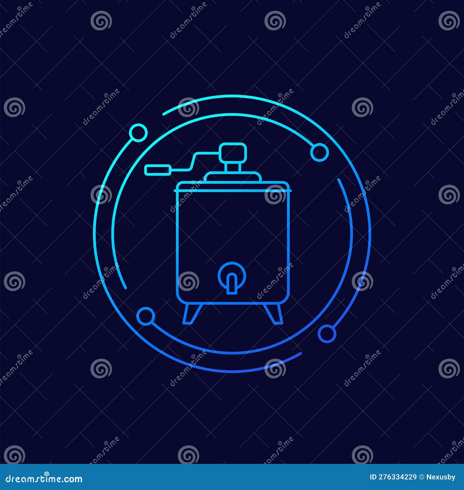 Extractor Fan Icon Cartoon Vector | CartoonDealer.com #288037571
