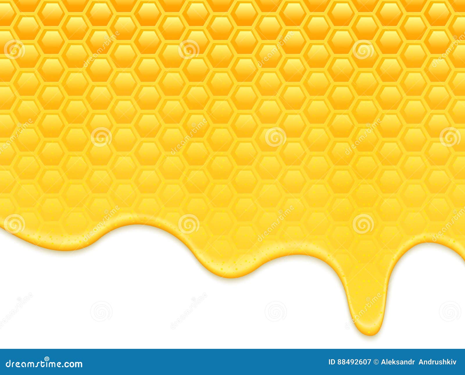 Honey Flowing And Dripping Set. Maple Syrup, Caramel And Sweet Sugar Sauce Melting And Leaking ...