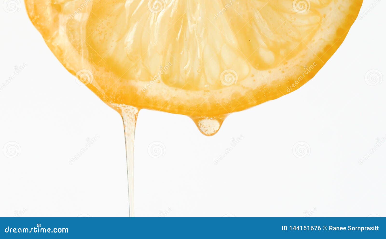 Honey on Half Lemon Dripping on White Background Stock Footage - Video ...