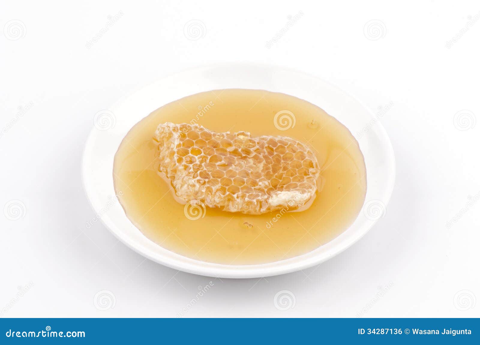 Honey and the Honeycomb.(Apis Spp) Stock Photo - Image of honeycomb ...