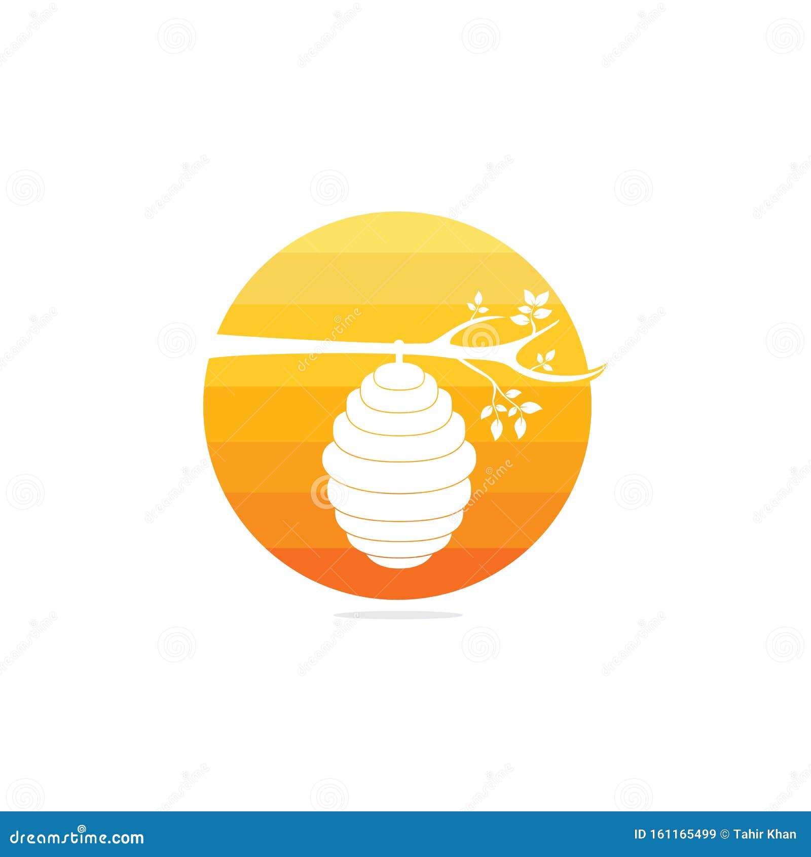 Honeycomb Hive Logo Vector Design. Stock Vector - Illustration of hive ...