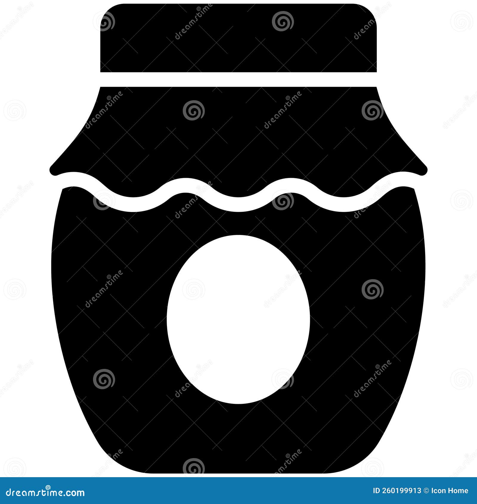 Honey Jar Vector Glyph Icon. Modern Glyph Symbols. Collection of Traditional Elements Stock ...