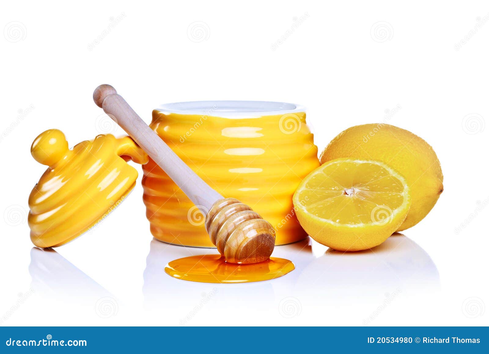 Honey and Lemon Isolated on a White Background. Stock Photo - Image of ... Honey and Lemon Isolated on a White Background. Stock Photo - Image of ...