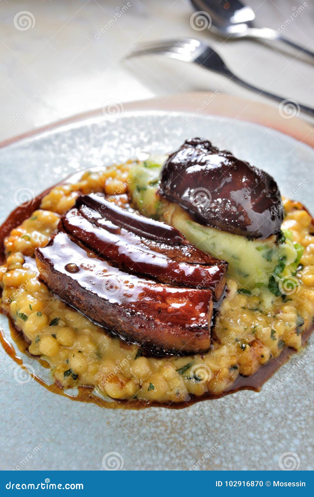Pork Cheeks belly stock photo. Image of barbeque, baked - 102916870