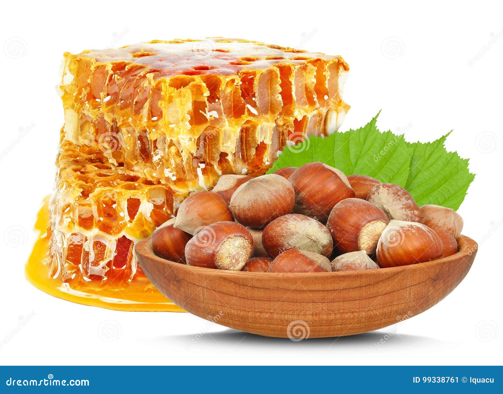Honey and nuts stock image. Image of syrup, blue, healthy - 99338761