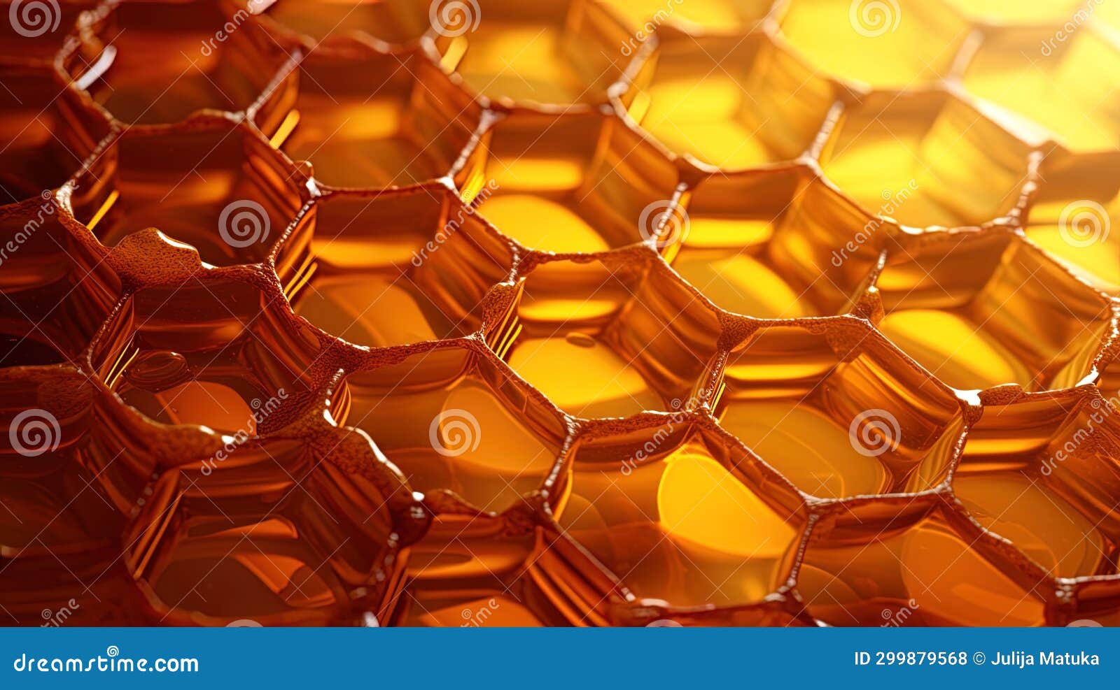 Honey patterns with Gauda stock illustration. Illustration of macro ...
